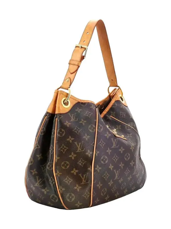 LOUIS VUITTON Galliera Handbag Monogram Canvas Pm Hobo - Brown