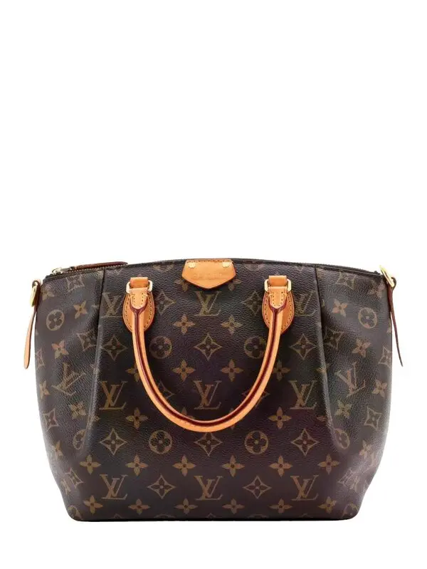 LOUIS VUITTON Turenne Handbag Monogram Canvas Pm - Brown