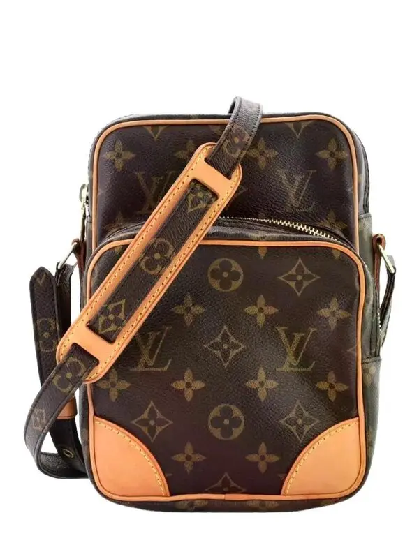 LOUIS VUITTON Amazone Monogram Canvas Crossbody Bag - Brown