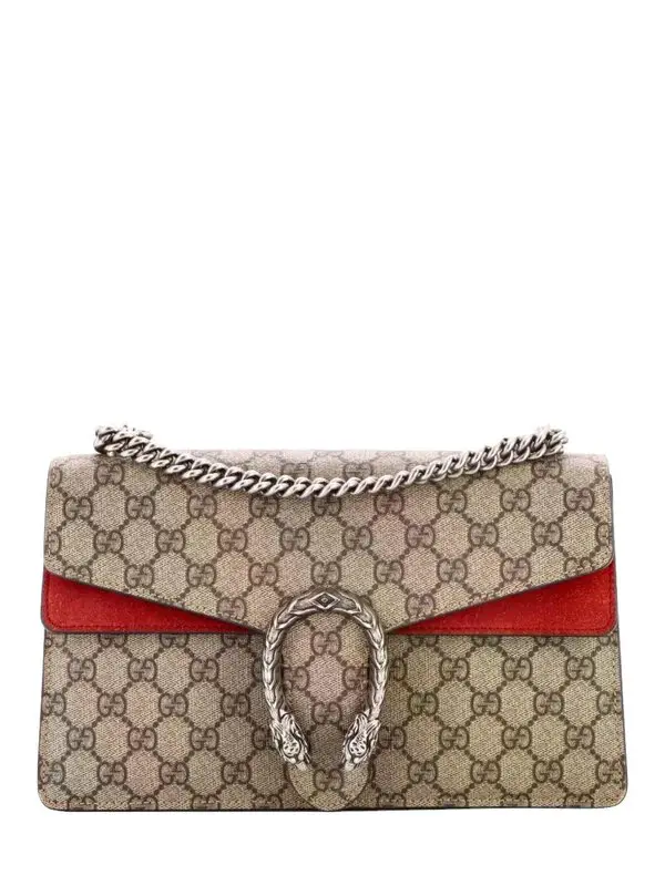 Gucci Dionysus Gg Coated Canvas Small Shoulder Bag - Brown