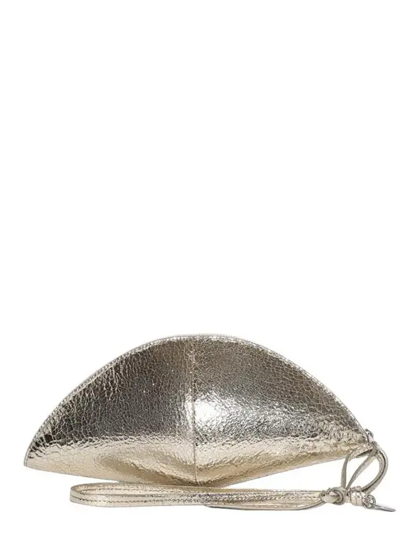 JIL SANDER Medium Curve Pouch - Metallic