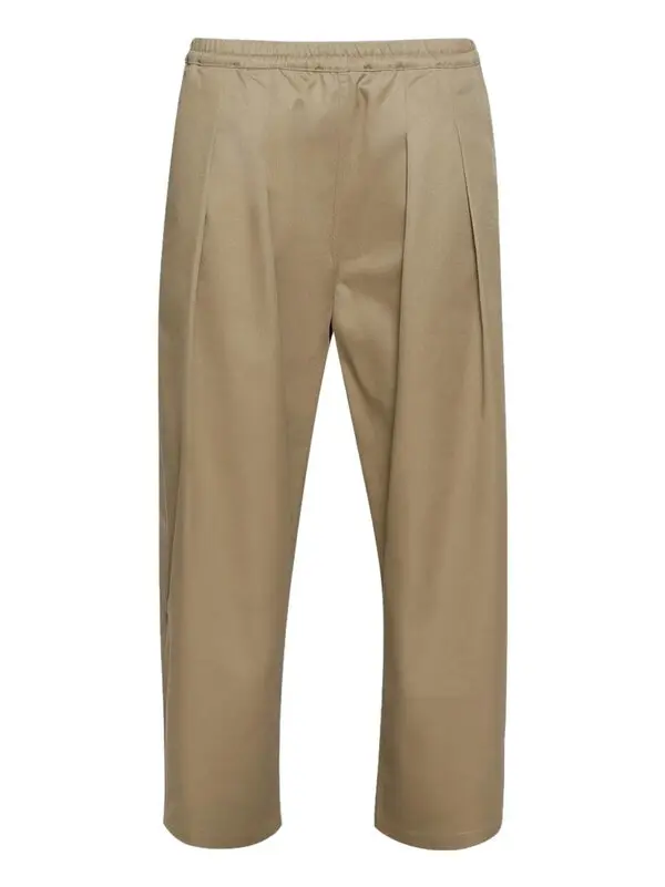 MAISON MARGIELA Regular Fit Straight Leg Pants - Beige