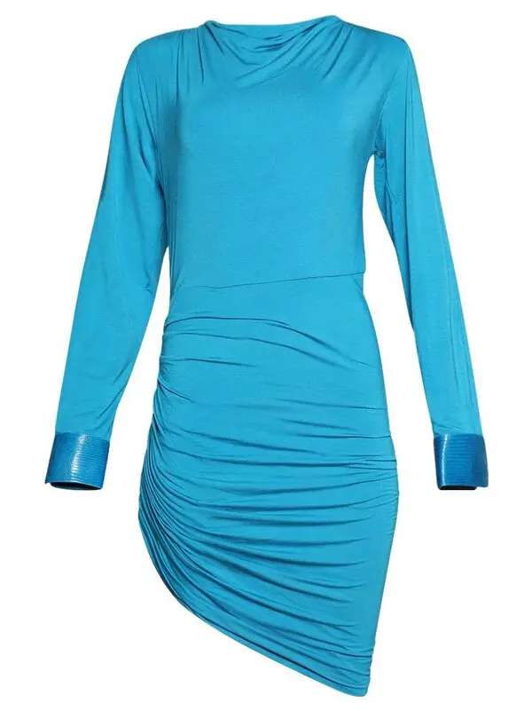 GRACE FAENA Mini Gala Dress - Turquoise