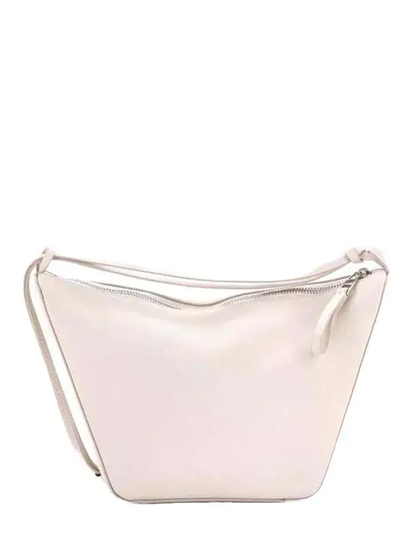 Loewe Hammock Hobo Leather Mini Crossbody Bag - Neutrals