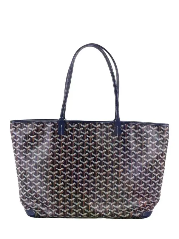Goyard Artois Mm Coated Canvas Tote Bag - Blue