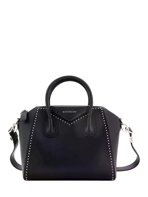 Givenchy Antigona Small Satchel Studded Leather - Black