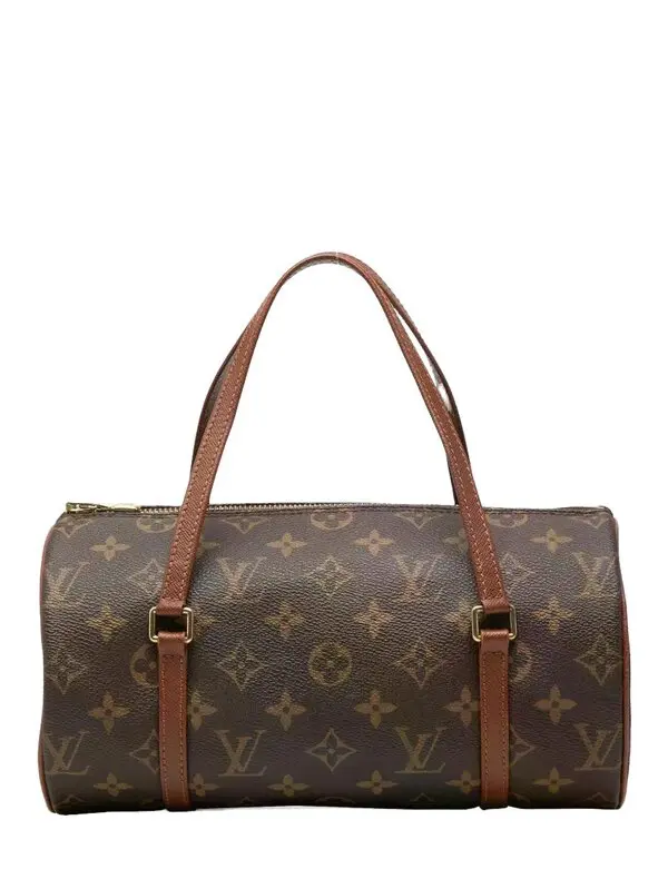 LOUIS VUITTON 2000 Monogram Papillon 26 Handbag - Brown