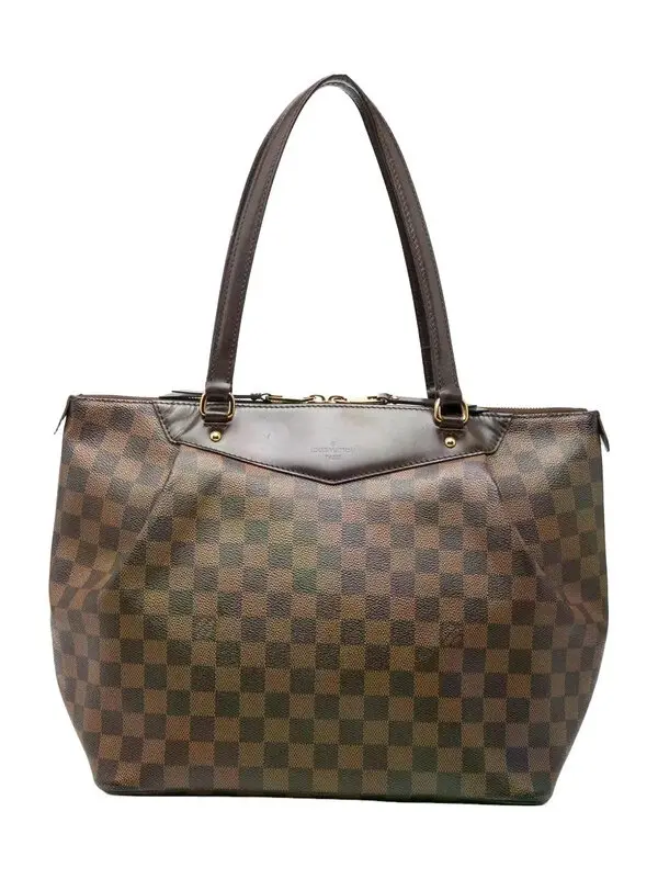 LOUIS VUITTON 2011 Damier Ebene Westminster Gm Shoulder Bag - Brown