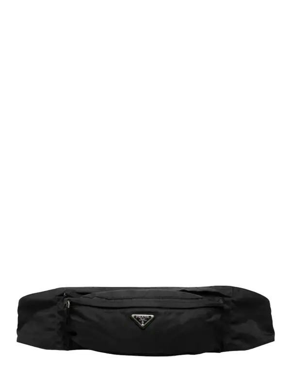 Prada Tessuto Belt Bag - Black