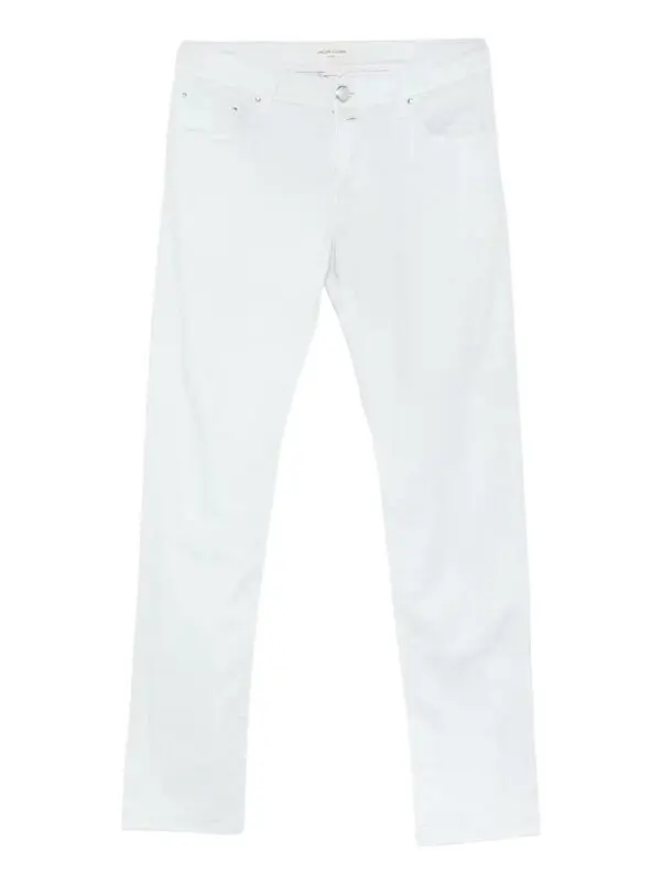Jacob Cohen Front-button Trousers - Blue