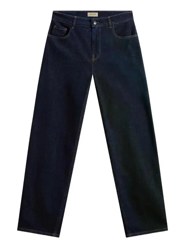 Woolrich Five-pocket Wide-leg Jeans - Blue