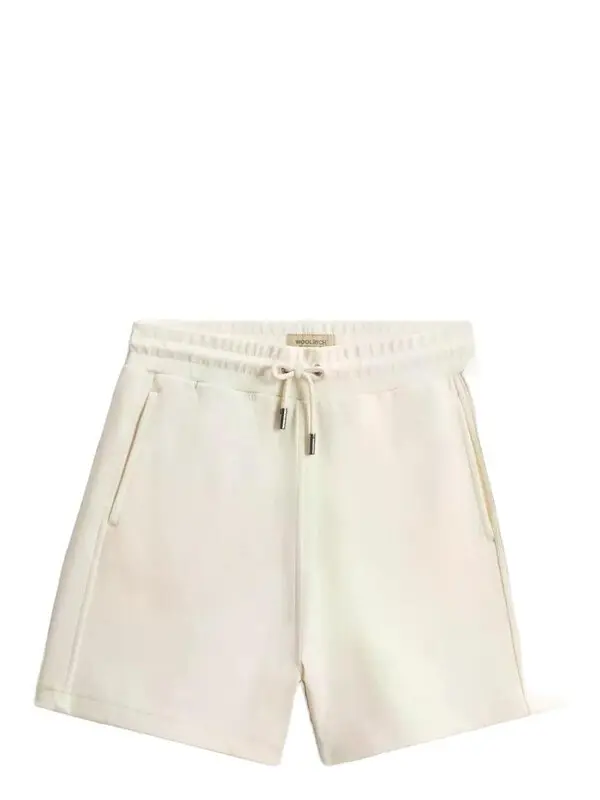 Woolrich Interlock Drawstring-elasticated Shorts - White