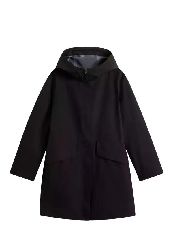 Woolrich Hooded Parka Coat - Black