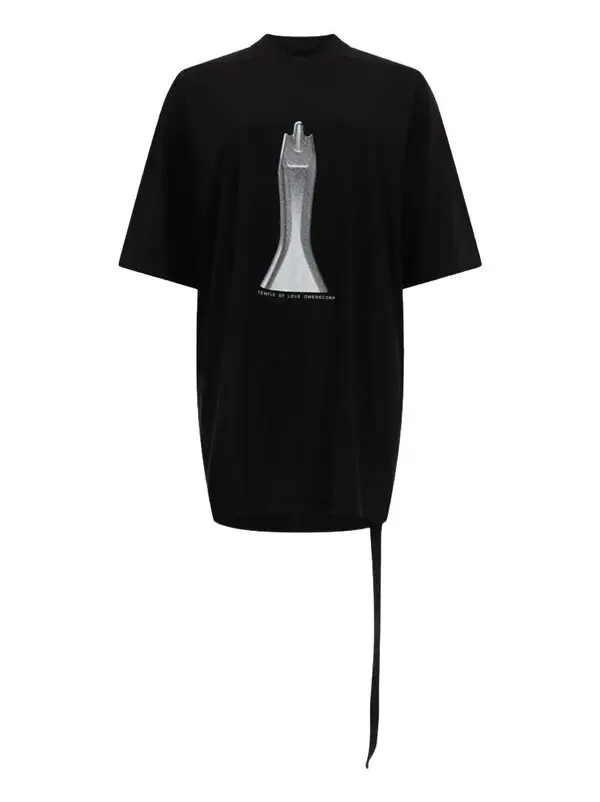 Rick Owens Printed T-shirt - Black