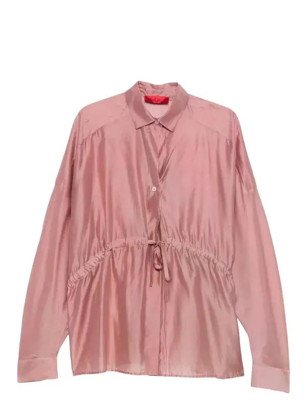 THELATEST Dalida Tie-waist Shirt - Pink