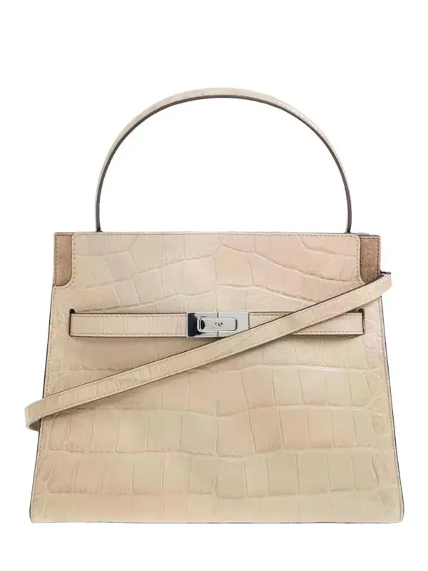 Tory Burch Crocodile-effect Tote Bag - Neutrals