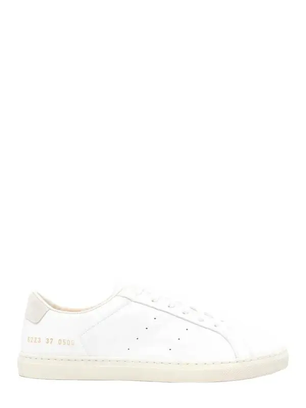 COMMON PROJECTS Achilles Perforated Panelled Sneakers - White