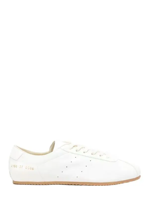 COMMON PROJECTS Driving Perforated Lace-up Sneakers - White