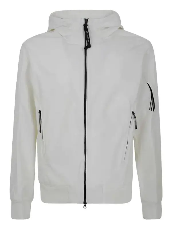 C.P. COMPANY Hooded Lens Jacket - Neutrals