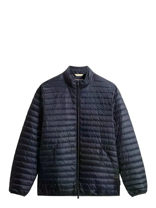 Woolrich Allen Down Sweater Jacket - Blue