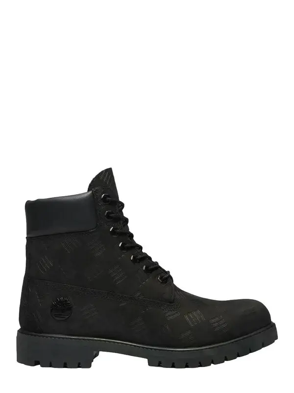 Timberland 6-inch Debossed Print Boots - Black