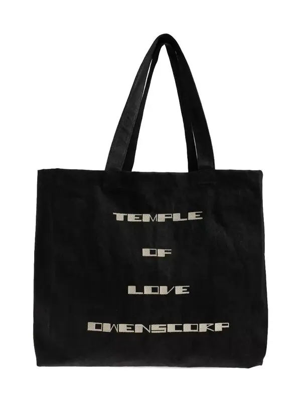 Rick Owens Shopper Tote Bag - Black