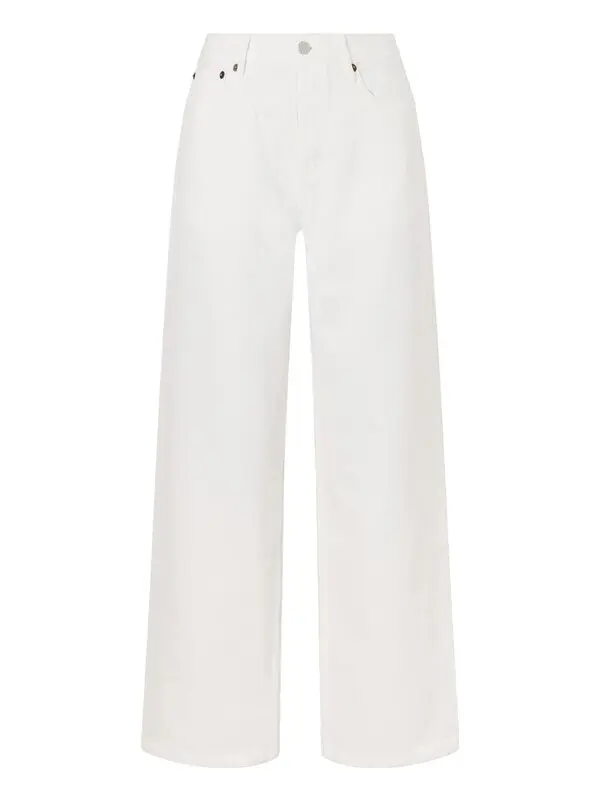 Still Here Everyday Straight-leg Jeans - White