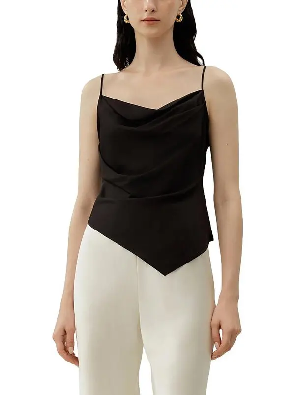 Lilysilk Astra Stretchy Camisole - Black