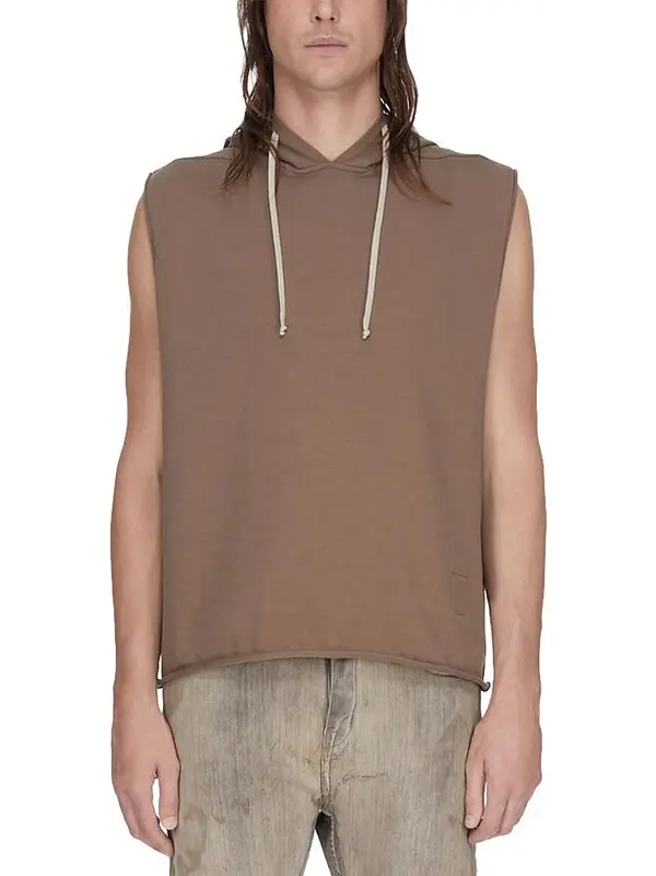 Rick Owens Hooded Tunic - Dust