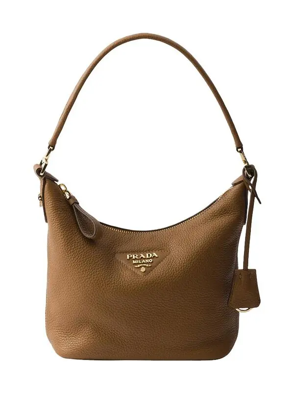 Prada Leather Mini Bag - Brown