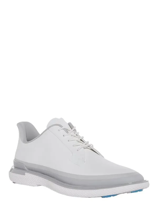 G/fore Gallivan Tuxedo Stripe Sneakers - Snow/nimbus