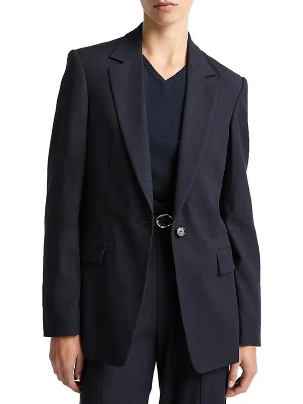 Vince Single Breasted Blazer - Coastal