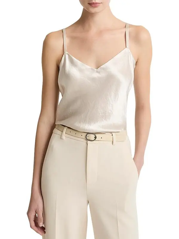 Vince Satin Cami Top - Champagne