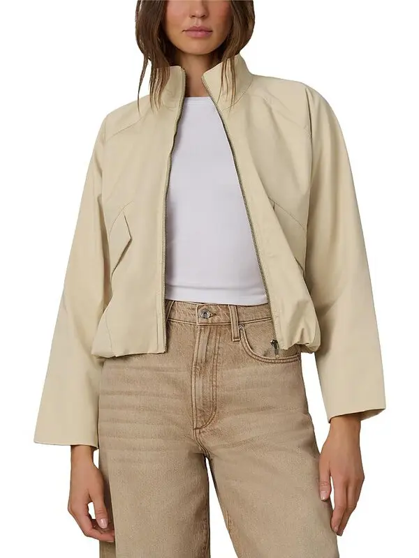 Joe's Jeans The Zip Bubble Jacket - Stone