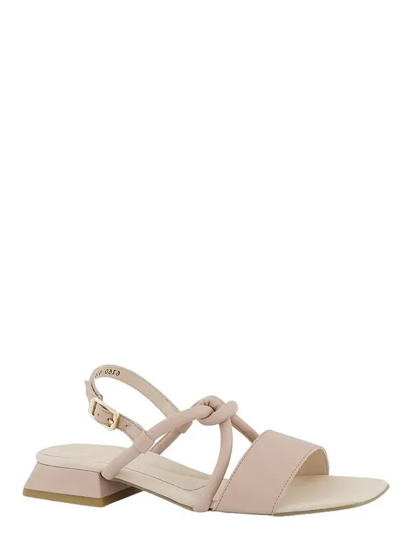 Paul Green Dream Leather Sandals - Biscuit Future Nappa