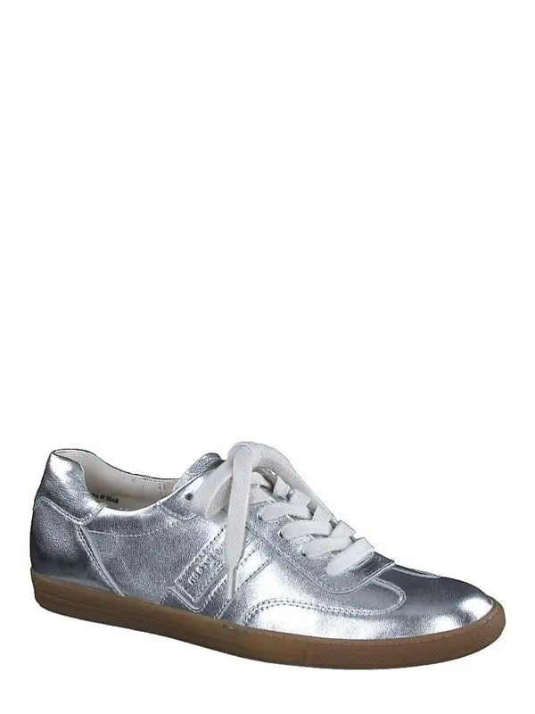 Paul Green Zaria Low-top Sneakers - Alu Metallic Nappa