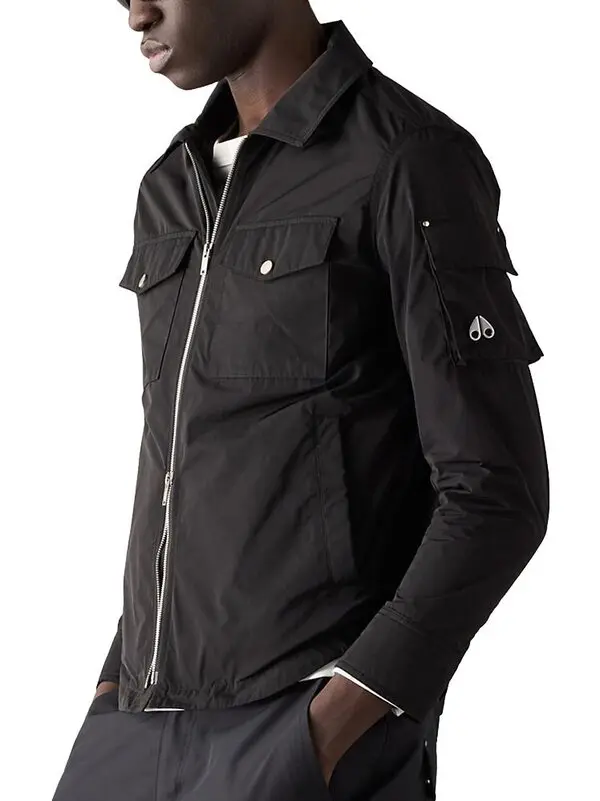 Moose Knuckles Charlesbourg Shirt Jacket - Black