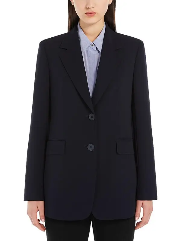 Max Mara Linz Blazer - Navy