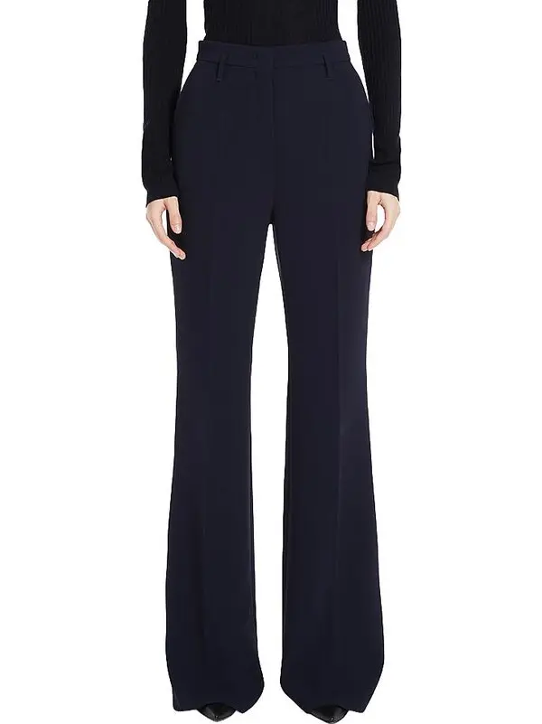 Max Mara Alabama Flared Pants - Navy