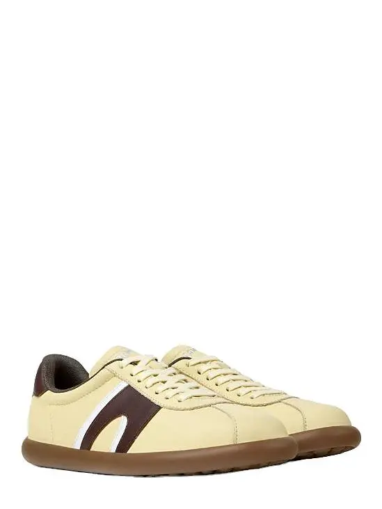 Camper Pelotas Soller Leather Sneaker - Yellow