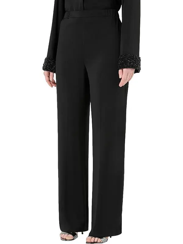 Marina Rinaldi Mreradio Wide Leg Pants - Black