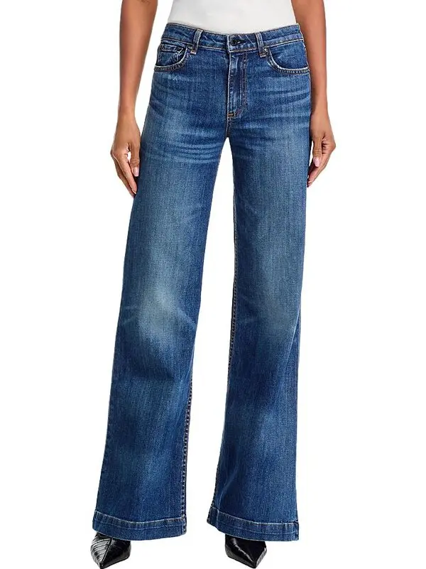 ASKK NY Juniper High-rise Wide-leg Jeans - Auburn