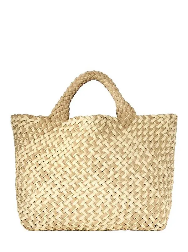 NAGHEDI St. Barths Medium Double Weave Tote - Cayman