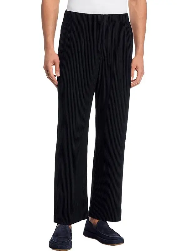 Issey Miyake Color Pleats 1 Trousers - Black