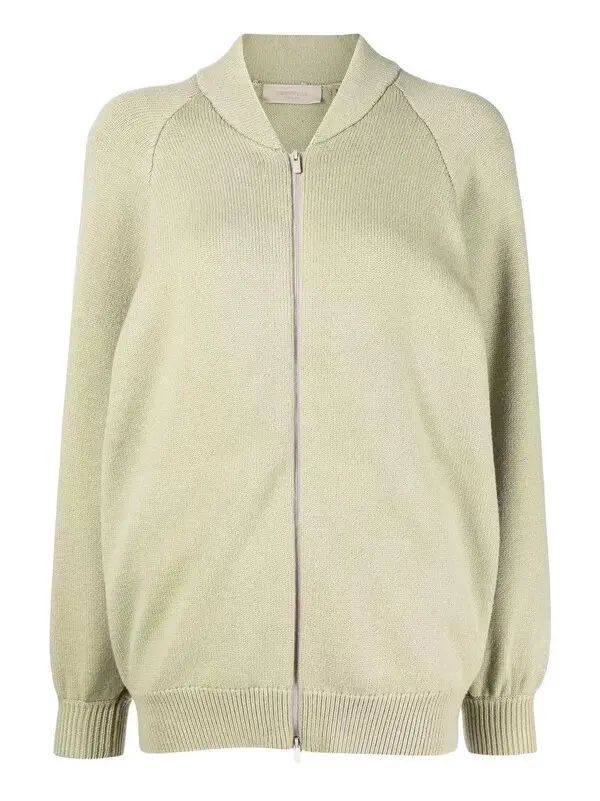 Fear Of God Zip-up Knitted Jacket - Green