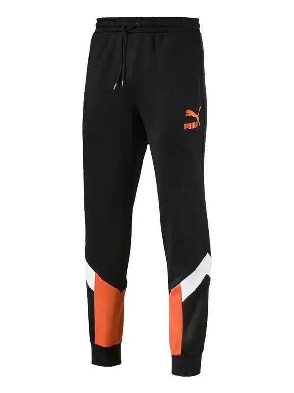 PUMA Logo-print Track Pants - Black