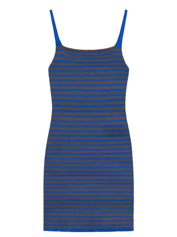 Gimaguas Camu Striped Mini Dress - Blue