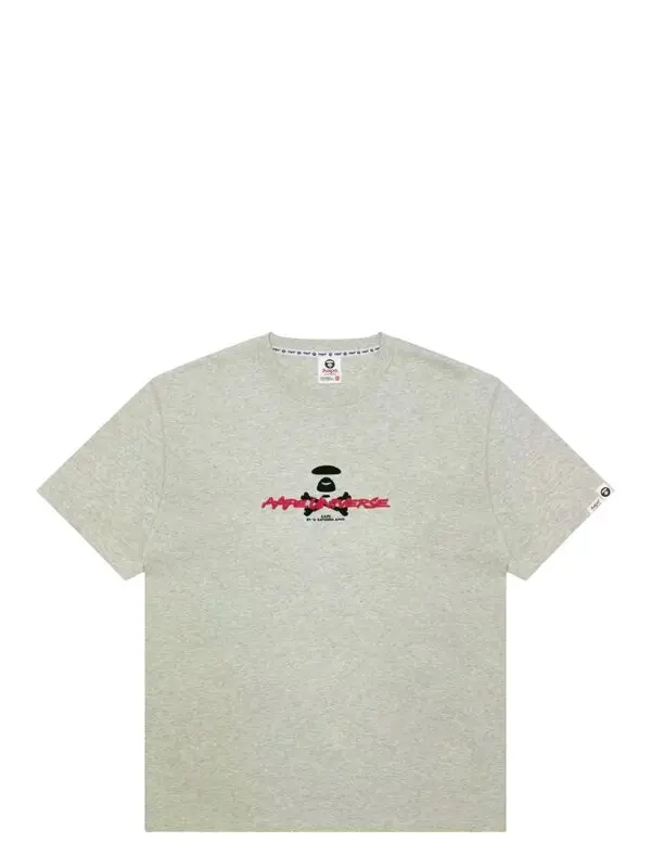 AAPE BY *A BATHING APE Graphic T-shirt - Grey