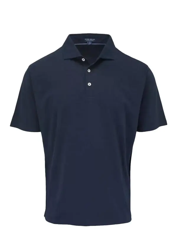 Peter Millar Button Polo Shirt - Blue