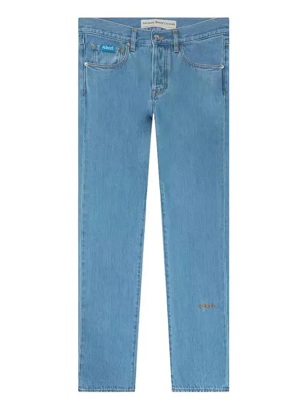 ADVISORY BOARD CRYSTALS Slim-fit Five-pocket Jeans - Blue
